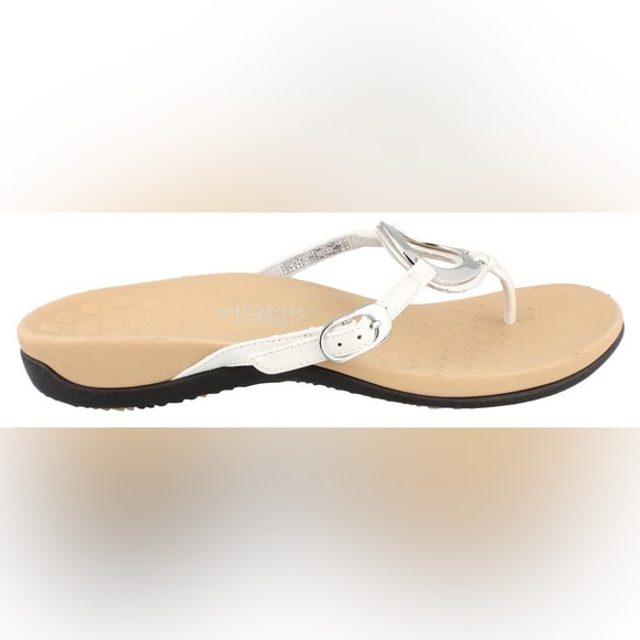 Vionic | Shoes | Vionic White Sandals With Comfort And Style | Poshmark